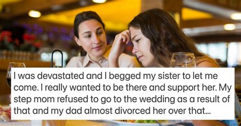 Aita For Not Inviting My Sister To My Wedding Because She Didnt Invite Me To Hers