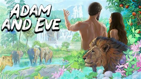 Adam And Eve In The Garden Of Eden The Forbidden Fruit Bible Stories See U In History Youtube