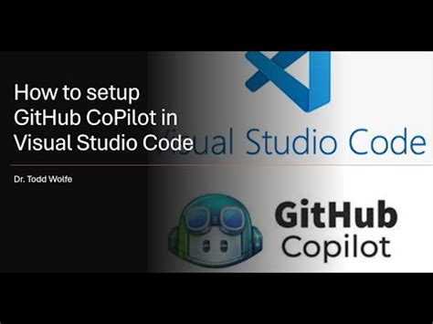 How to setup GitHub CoPilot in Visual Studio Code Видео
