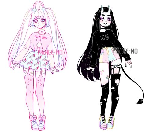Pastel Goth Adopts Closed By Prince No On Deviantart Pastel Goth Art Character Art Cute