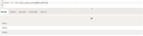 oracle ora 00904 invalid identifier dblink stack overflow en español