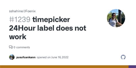 Timepicker Hour Label Does Not Work Issue Sshahine Jfoenix