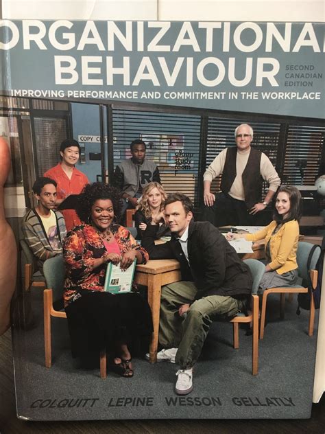 My Sister Showed Me The Cover Of Her Organizational Behaviour Textbook