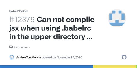 Can Not Compile Jsx When Using Babelrc In The Upper Directory Of