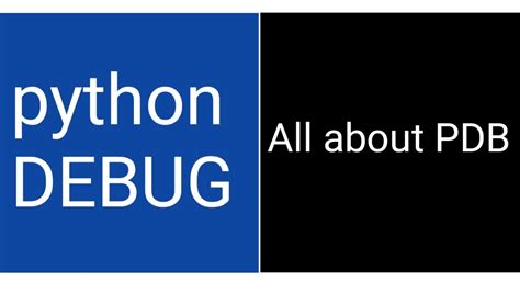 Python Debug All About PDB YouTube