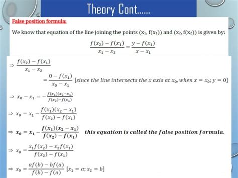 matlab lecture 7 regula falsi or false position method taj
