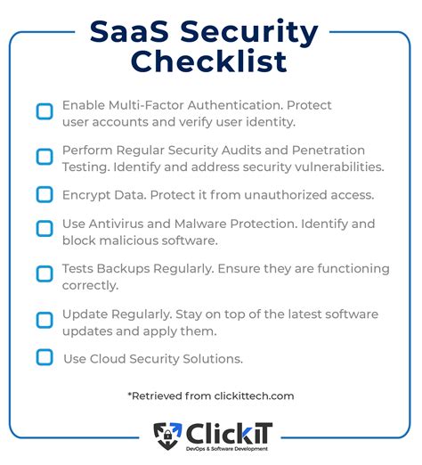 SaaS Security Best Practices Top 10