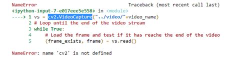 Name Cv2 Is Not Defined 2 By Berak Python OpenCV