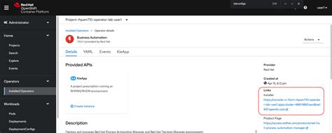 Operator Wizard Learning IBM Business Automation Open Edition
