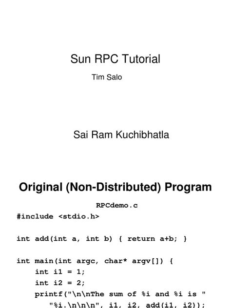 a comprehensive guide to developing distributed systems using sun rpc and java rmi pdf java