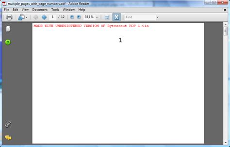 how to add page numbers to pages in pdf document using bytescout pdf sdk bytescout