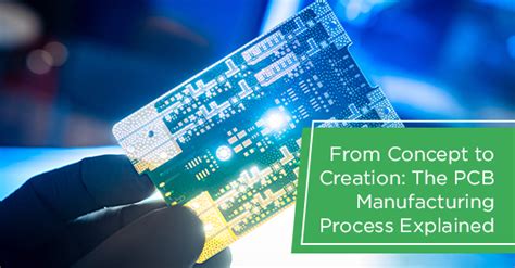 Concept To Creation The PCB Manufacturing Process Explained
