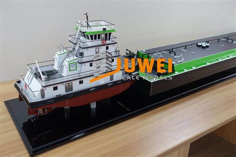Big Scale Tug Boat Model Making Tow Ship Model JW 222 Scale Model