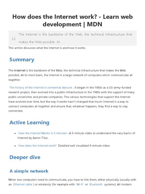 how does the internet work learn web development mdn pdf computer network internet