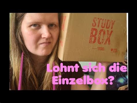Studybox Was Ist In Der Einzelbox Enthalten YouTube