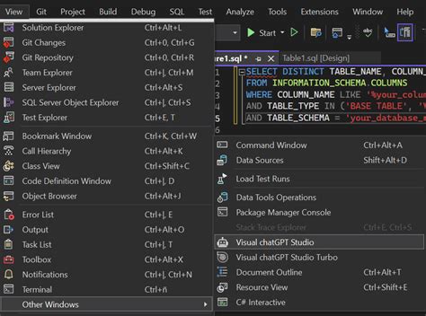 ChatGPT In Visual Studio Tutorial SQLServerCentral