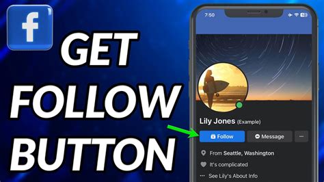 How To Get Follow Button On Facebook Profile YouTube