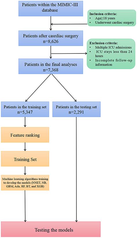 frontiers machine learning methods for predicting long term mortality in patients after