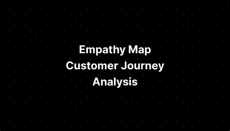 Empathy Map Customer Journey Analysis IMAGESEE
