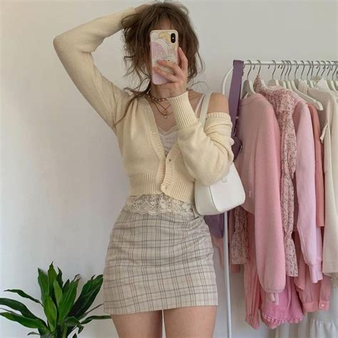 Aesthetic Fashion Soft Softaesthetic Softgirl Swaggy Outfits Girly Outfits Teen Fashion