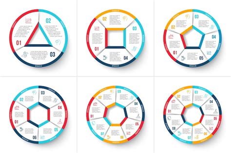 Premium Vector Vector Circle Infographic Template For Cycle Diagram
