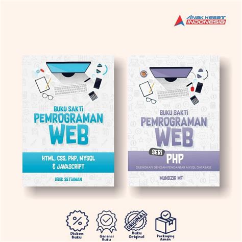 Jual 4 4 Flash Sale Buku Sakti Pemrograman WEB Seri PHP HTML CSS