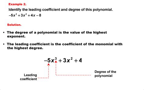 math example polynomial concepts degree of a polynomial example 2 media4math