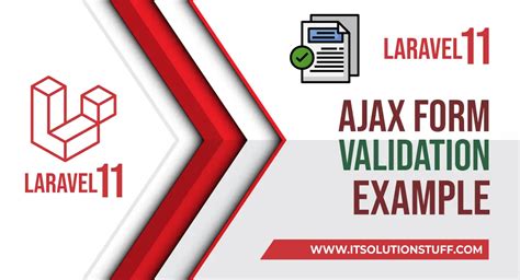 Laravel 11 Ajax Form Validation Example Tutorial ItSolutionStuff