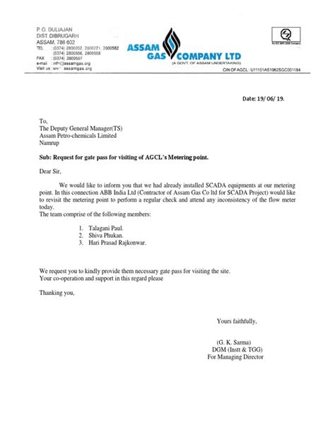 gate pass format pdf