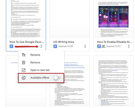 How To Use Google Docs Offline Ubergizmo
