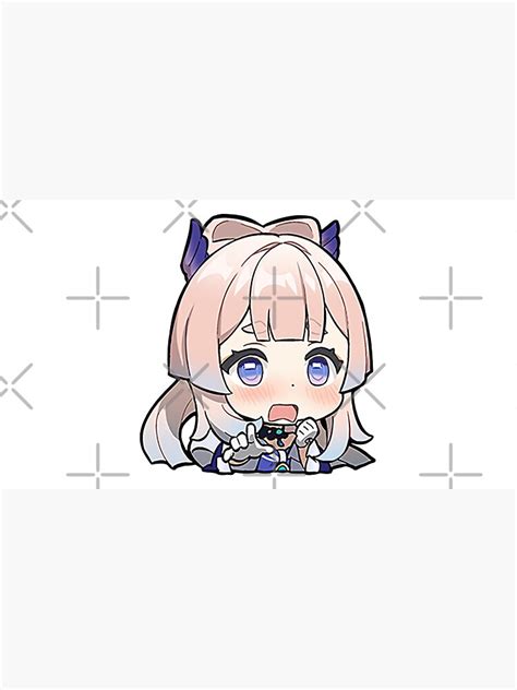 Sangonomiya Kokomi Genshin Impact Sticker Embarrassed Cap By Asiapenguin Redbubble