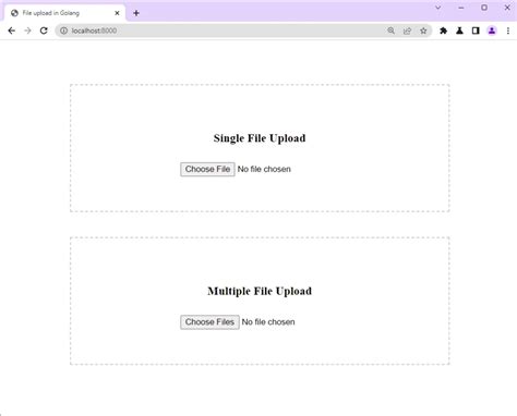 How To Upload Single And Multiple Files In Golang 2024