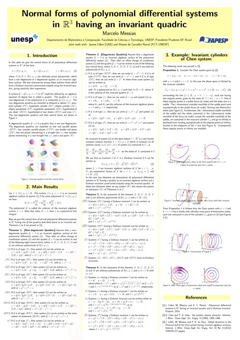 pdf normal forms of polynomial differential systems in r 3 having an invariant quadric
