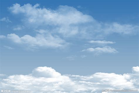 蓝色天空设计图 自然风光 自然景观 设计图库 昵图网nipic