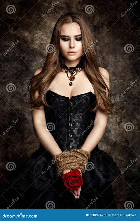 Hands Tied Chains Stock Image 9483859
