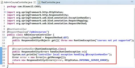 Spring MVC Error Handling Cheng