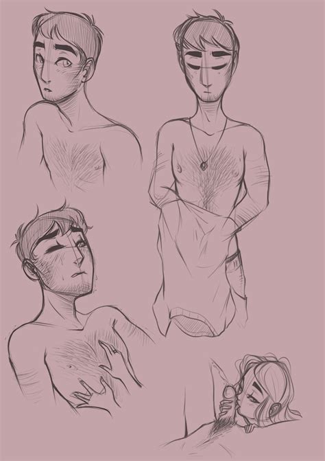 Rule 34 Avas Demon Ava Ire Body Hair Closed Eyes Lenecian9 Male Focus Monochrome Necklace