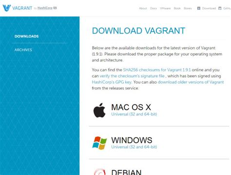 Virtualbox Vagrant Node Js Web