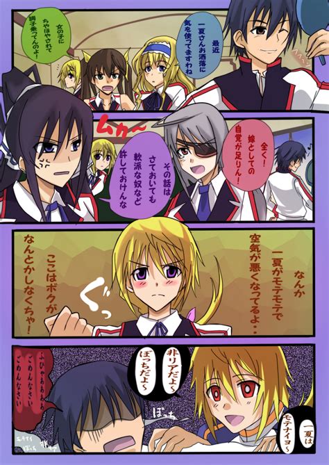 Charlotte Dunois Laura Bodewig Cecilia Alcott Shinonono Houki Huang Lingyin And 1 More