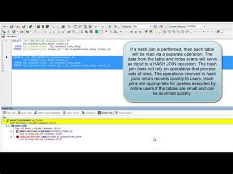 Oracle Optimization Tutorial PL SQL Course Joins Lesson 5 YouTube