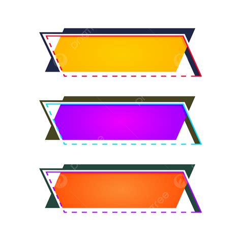 Text Box Clipart Transparent Background Creative Text Box Vector Free