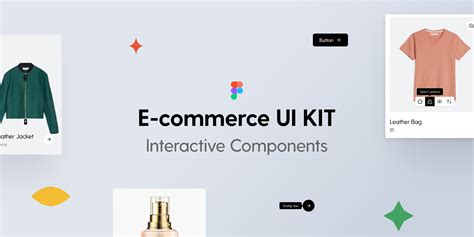 E Commerce UI Kit Interactive Components Figma Community