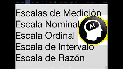 Escalas de medición estadística nominal ordinal de intervalo de