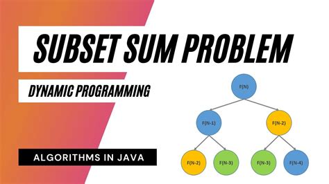 subset sum problem dynamic programming theory example and implementation in python youtube