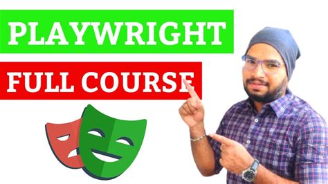 playwright tutorial full course 2024 playwright testing tutorial youtube