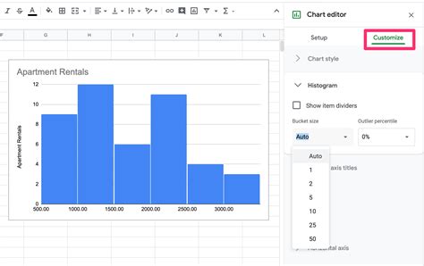 How To Make A Histogram In Tableau Excel And Google Sheets