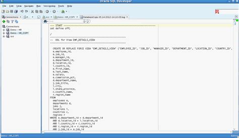 異なるdbをコピー オラクル sql