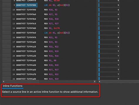 how to use inline function feature in nsight compute s source view nsight compute nvidia