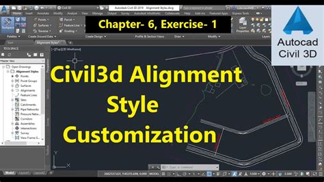 How To Apply Different Alignment Style In Autocad Civil D Civil D