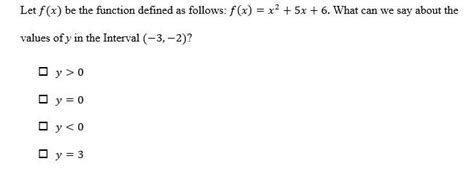 solved let f x be the function defined as follows f x